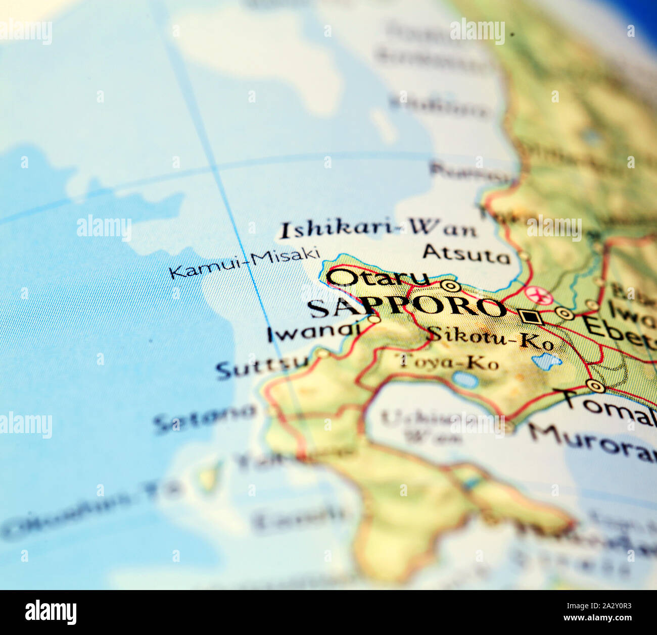 Mappa di sapporo Banque de photographies et d’images à haute résolution ...