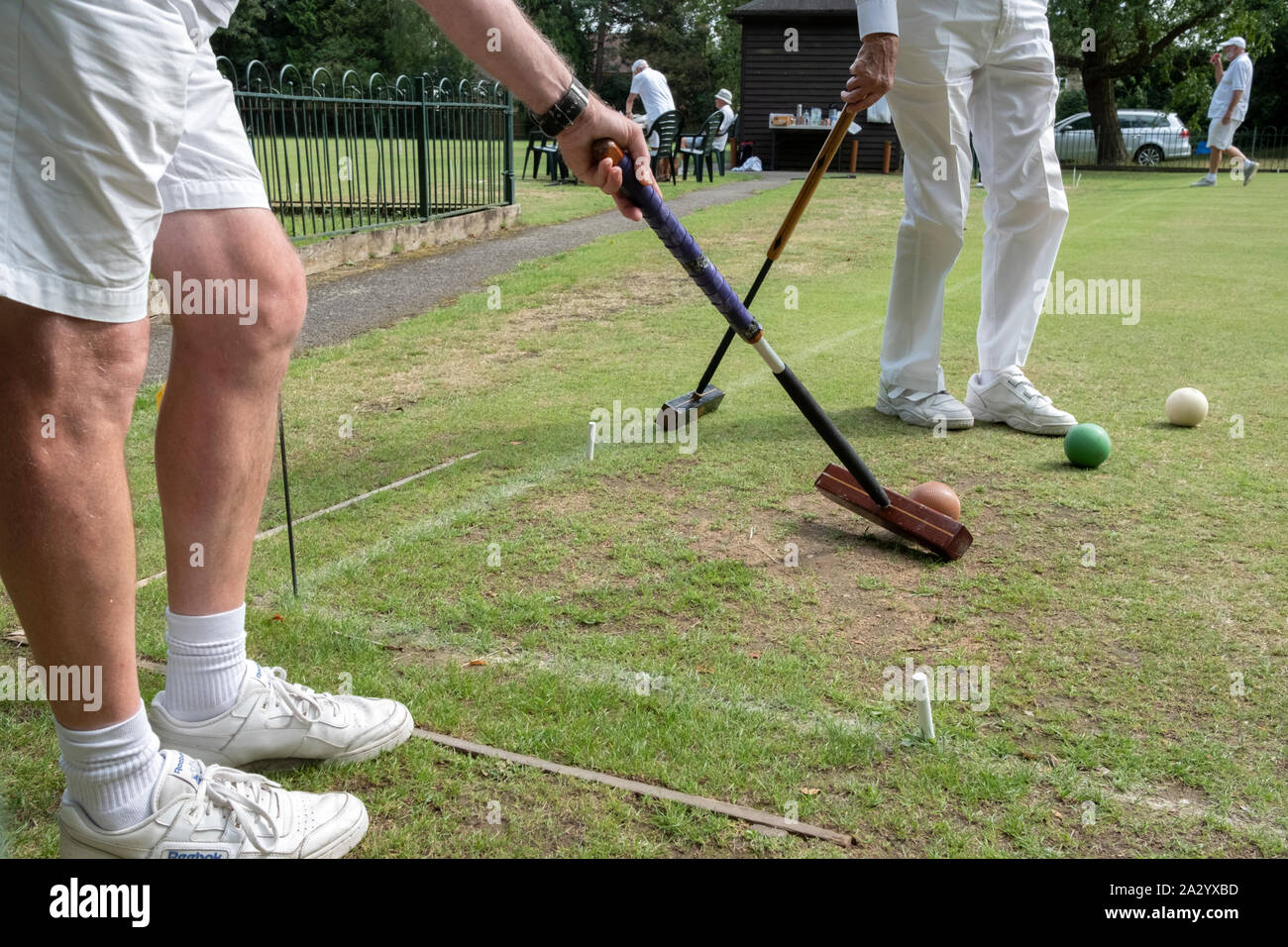 Croquet rules Banque de photographies et d’images à haute résolution ...