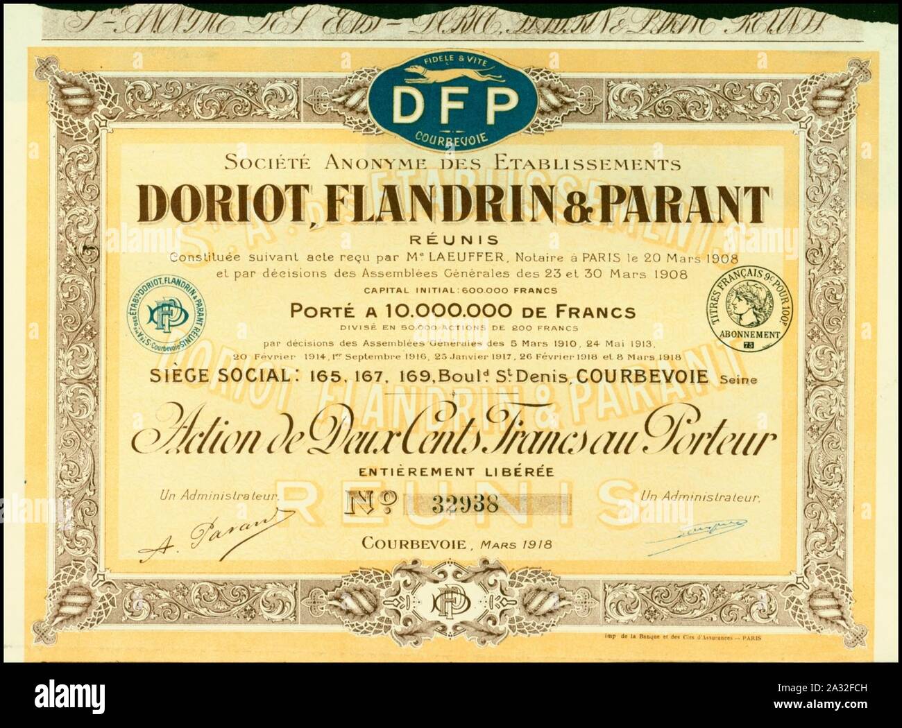 Doriot flandrin et parant Banque de photographies et d’images à haute ...