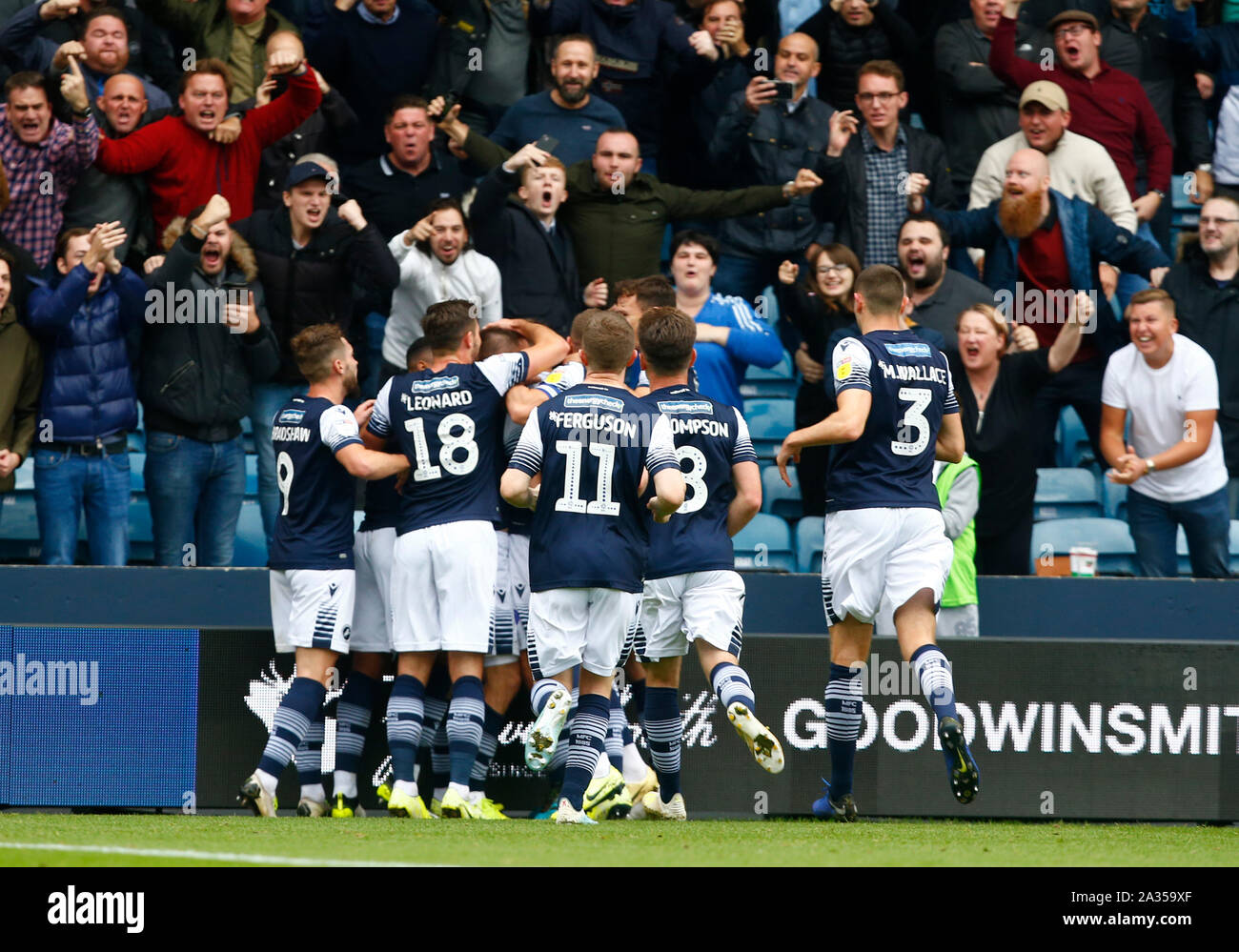 Jed wallace de millwall Banque de photographies et d’images à haute ...