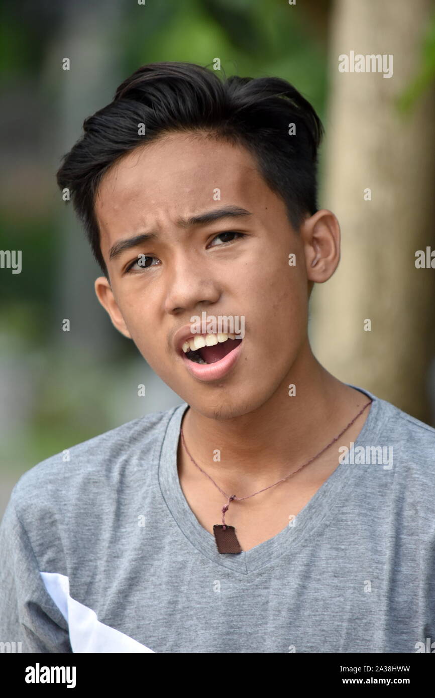 Adolescent ados adolescent adolescents parler Banque de photographies ...