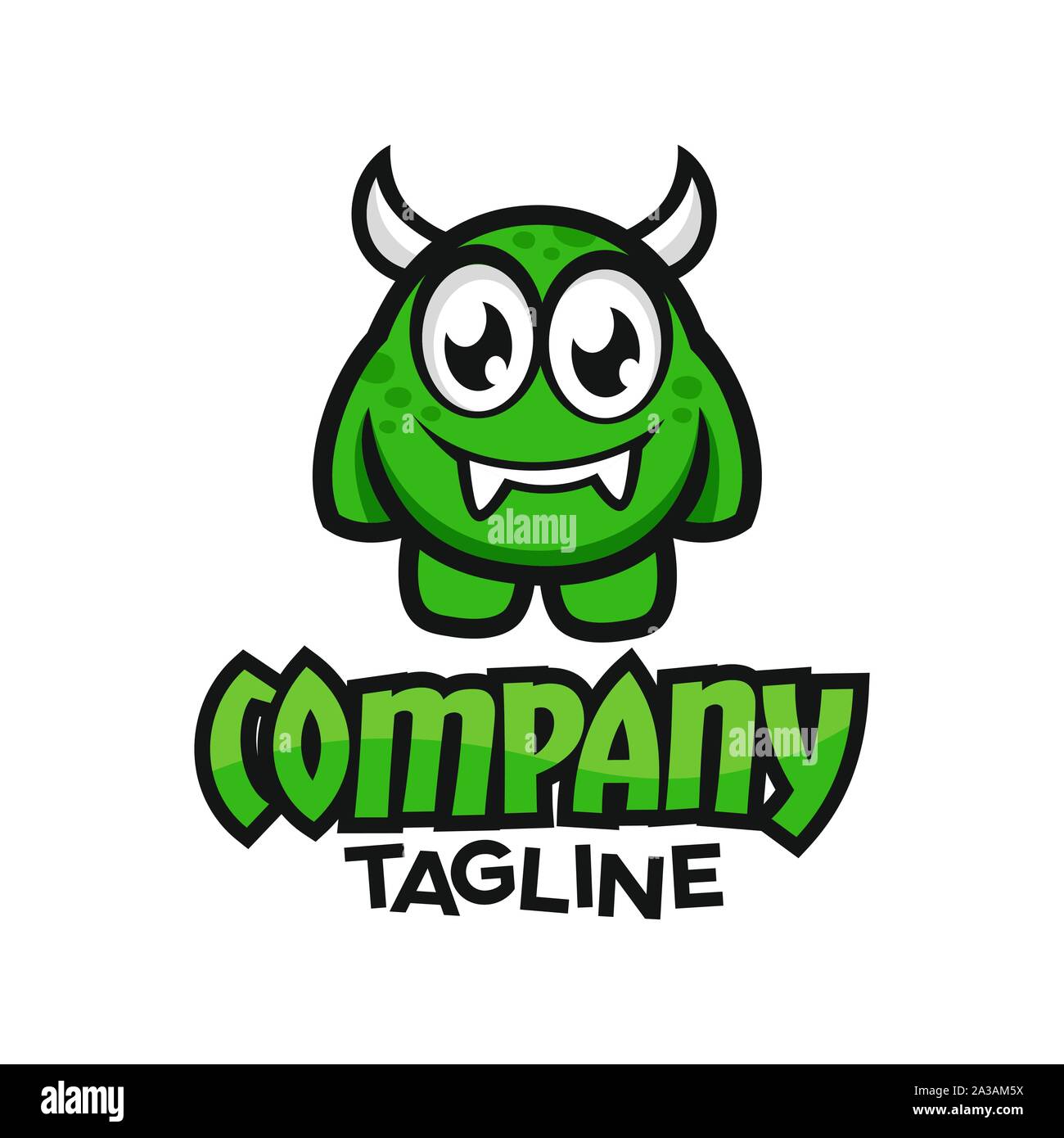 Logo monstre Banque de photographies et d’images à haute résolution - Alamy