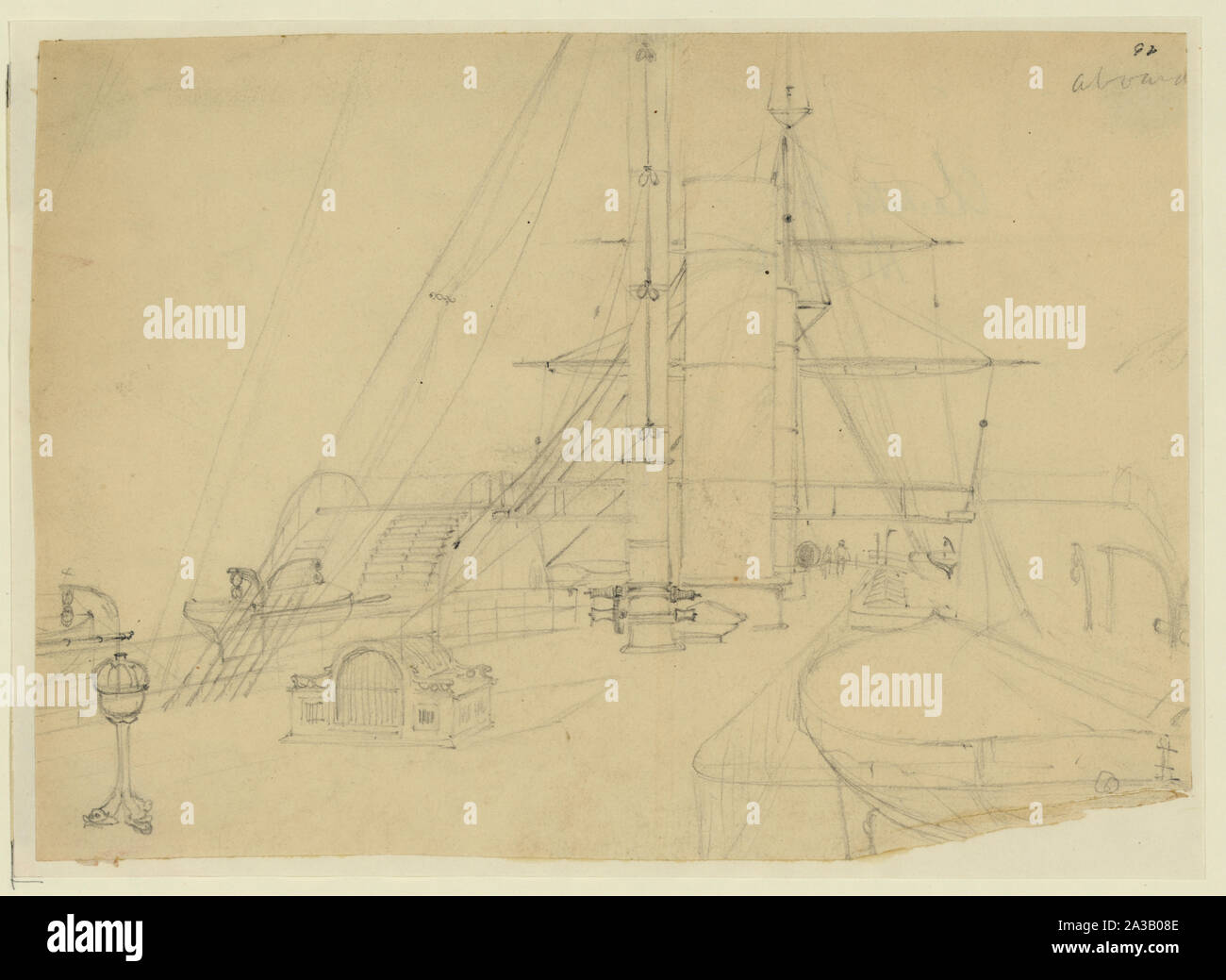 Pont du navire Banque de photographies et d’images à haute résolution ...