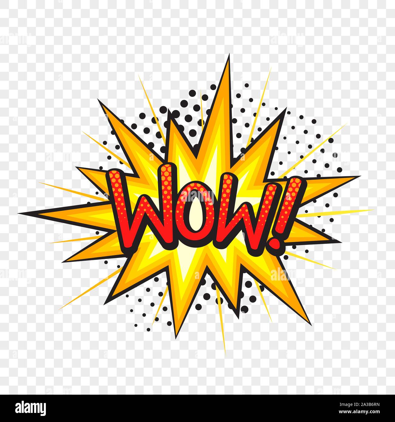 Effet waouh Banque d'images vectorielles - Alamy