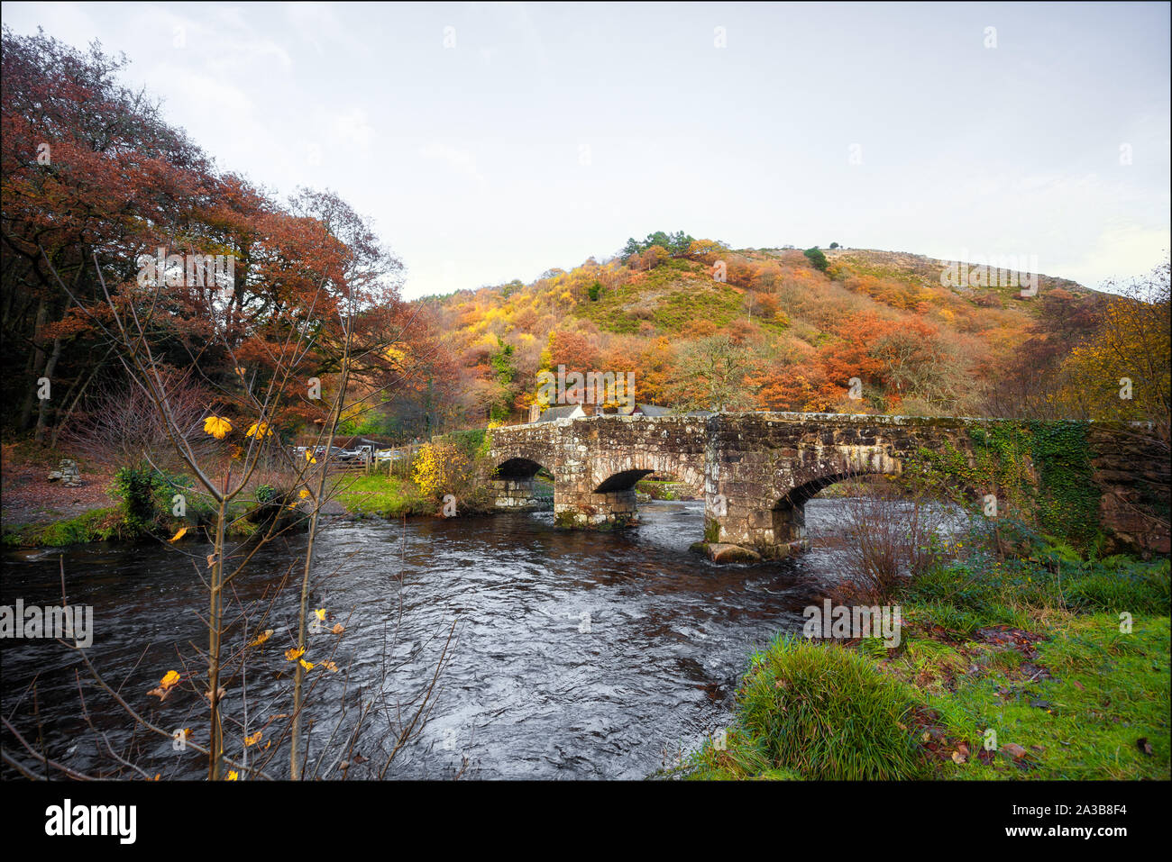 Fingle bridge Banque de photographies et d’images à haute résolution ...