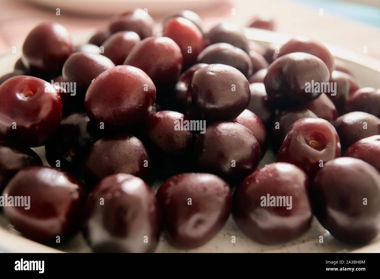 Cerises espagnoles Banque de photographies et d’images à haute ...
