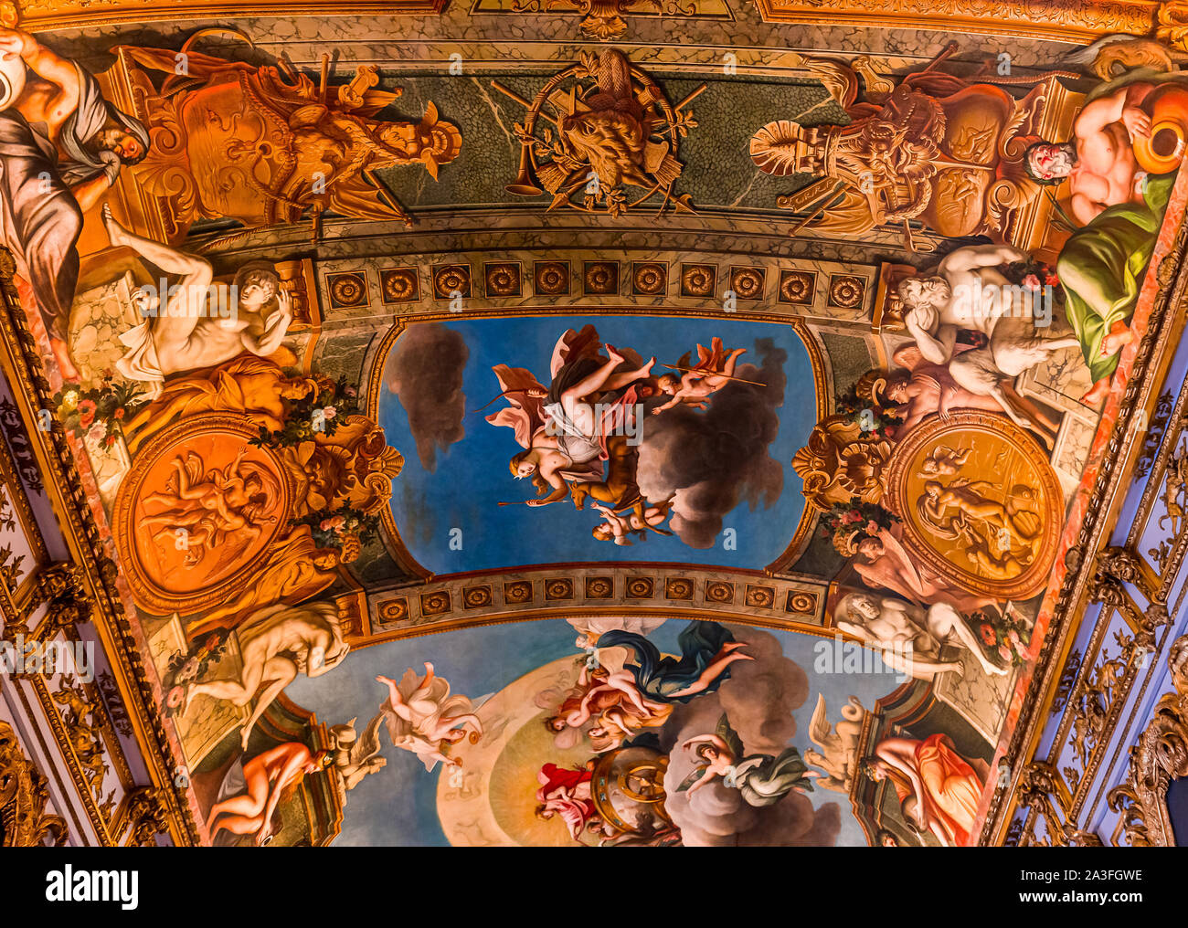 Galerie Doree Banque De France Paris Banque d'image et photos - Alamy