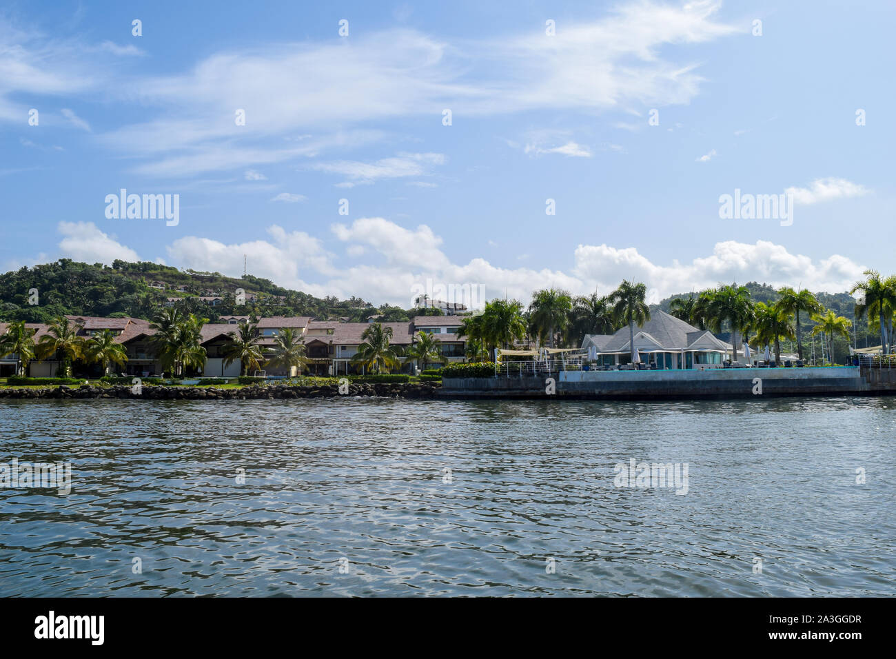 Plage de la ville de samana Banque de photographies et d’images à haute ...