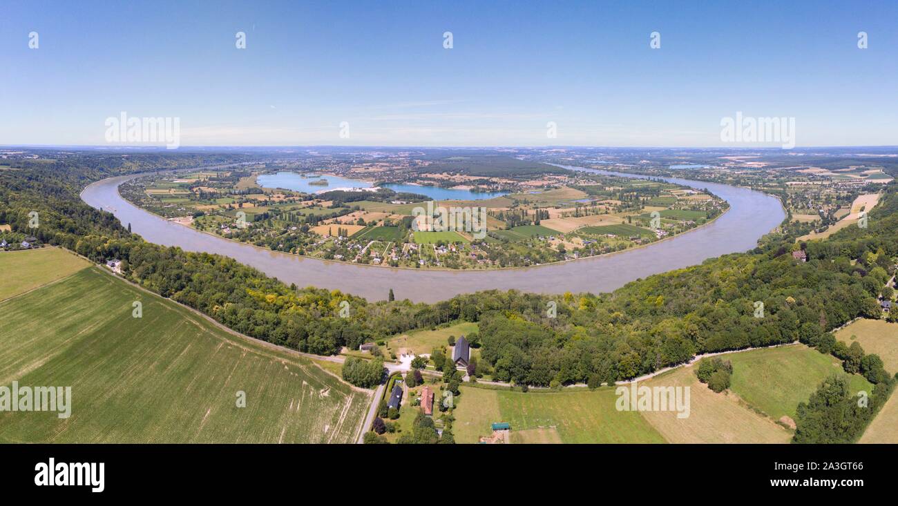 Méandre, seine, rivière Banque de photographies et d’images à haute ...