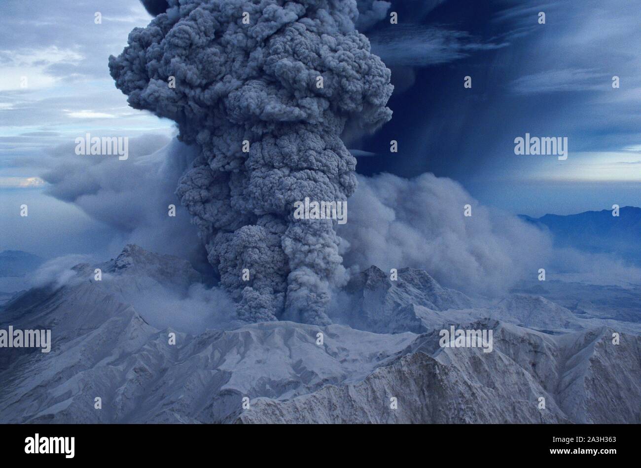 Philippines, Luzon Pinatubo, volcan, éruption du volcan Pinatubo Photo ...