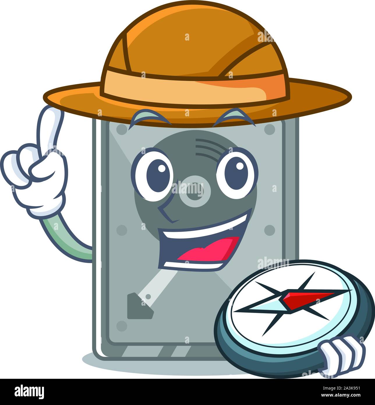 Boussole interne Banque d'images vectorielles - Alamy