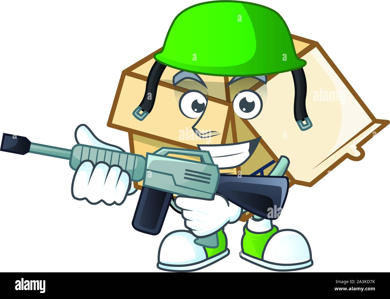 Soldats en carton Banque d'images vectorielles - Alamy