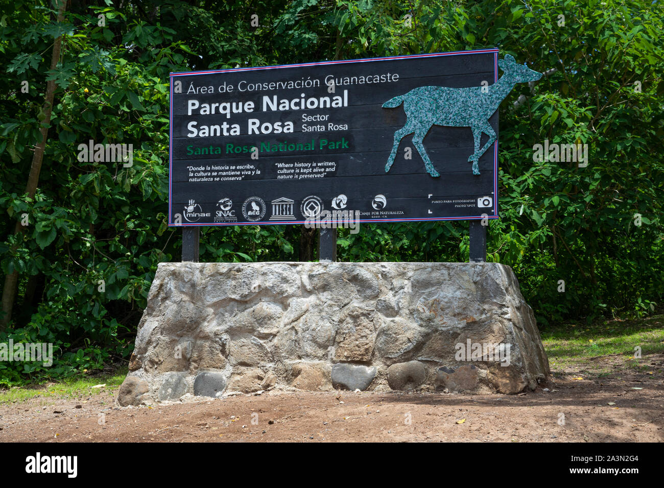 Parc national Santa Rosa, Guanacaste, Costa Rica Photo Stock - Alamy