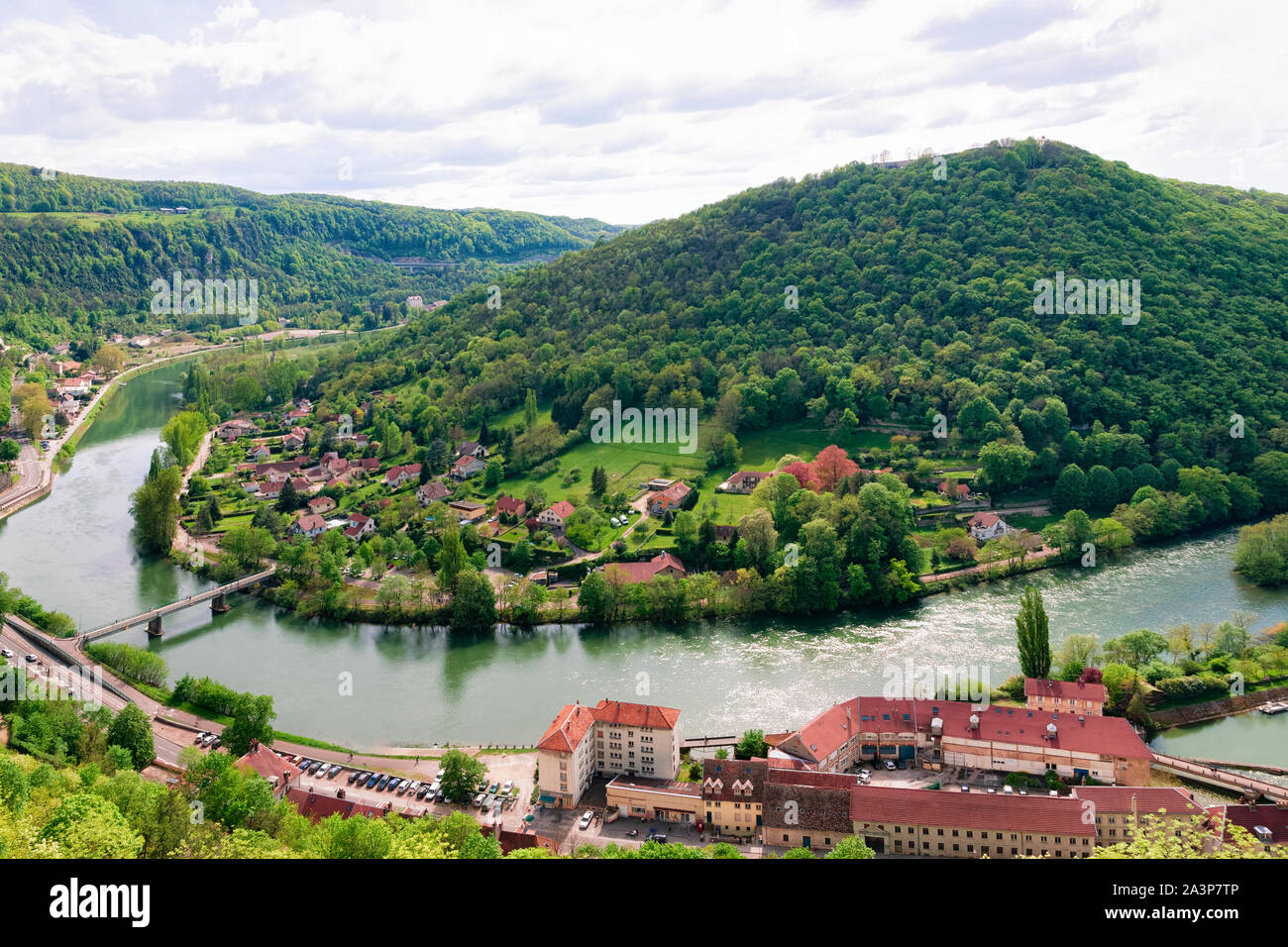 Vue de la citadelle de besancon Banque de photographies et d’images à ...