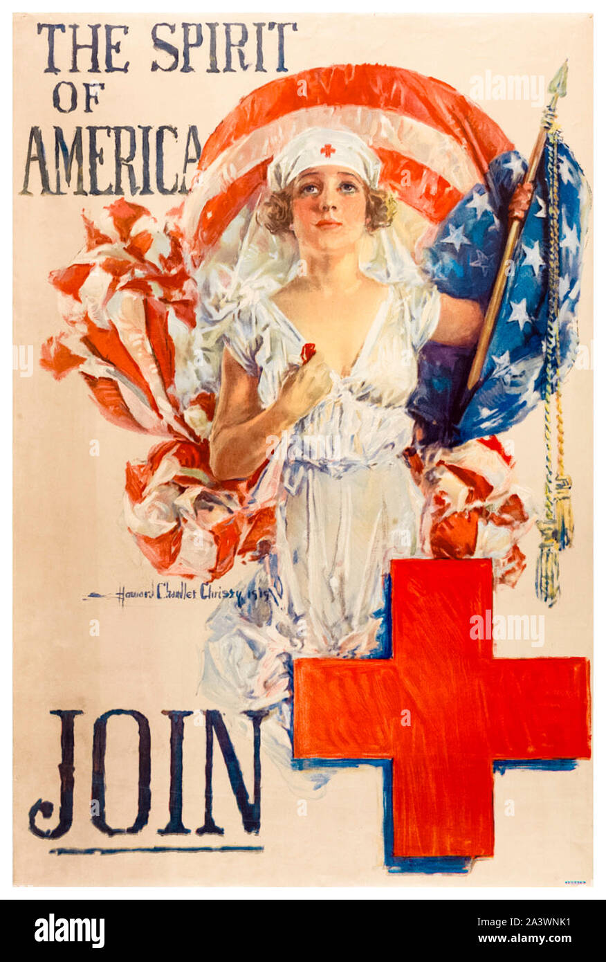 Affiche De Recrutement De Propagande Ww1 Banque De Photographies Et D