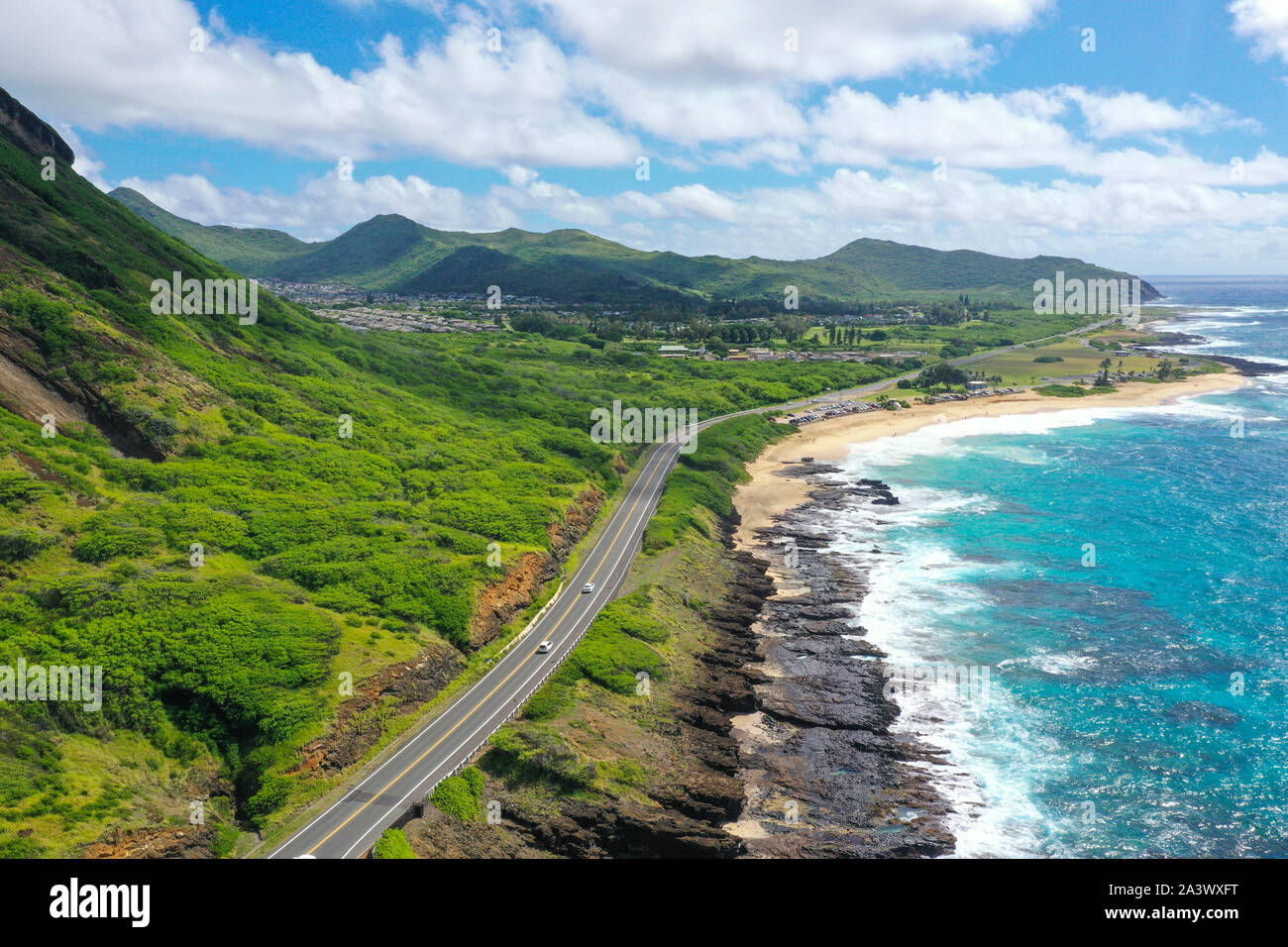 Sandy beach hawai Banque de photographies et d’images à haute ...