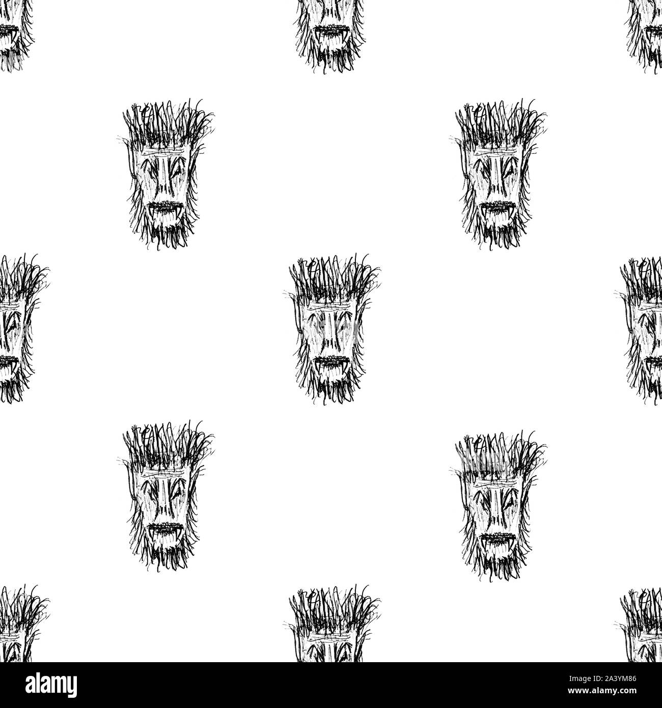 Monsters pattern Banque de photographies et d’images à haute résolution ...