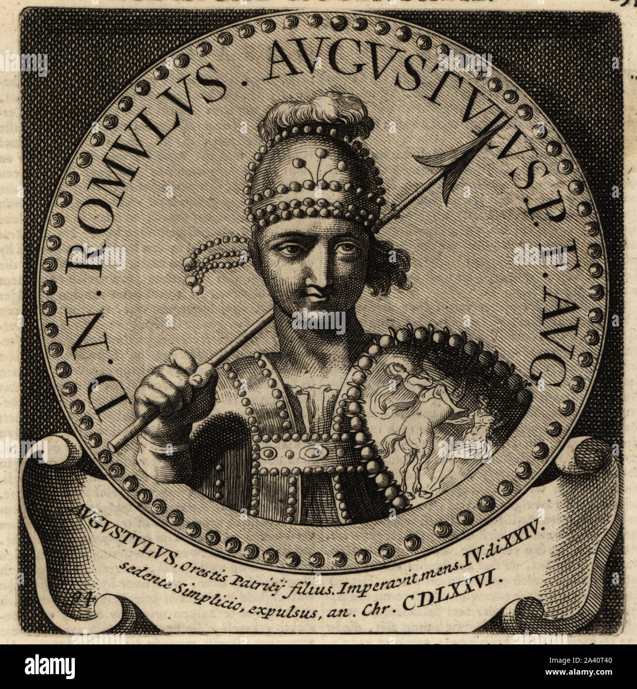 Romulus augustus Banque de photographies et d’images à haute résolution - Alamy