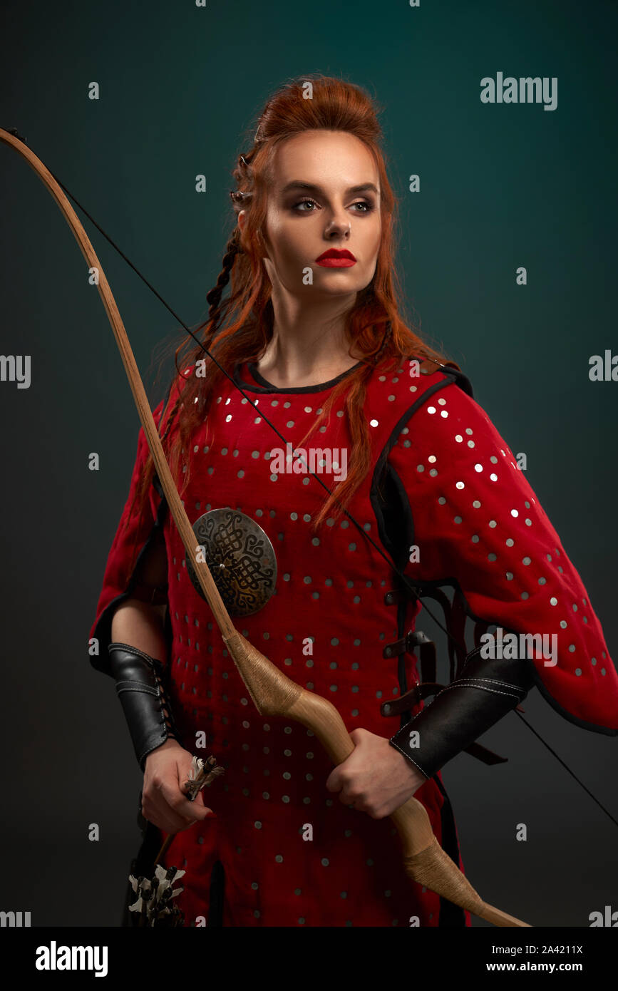 Female warrior Banque de photographies et d’images à haute résolution ...