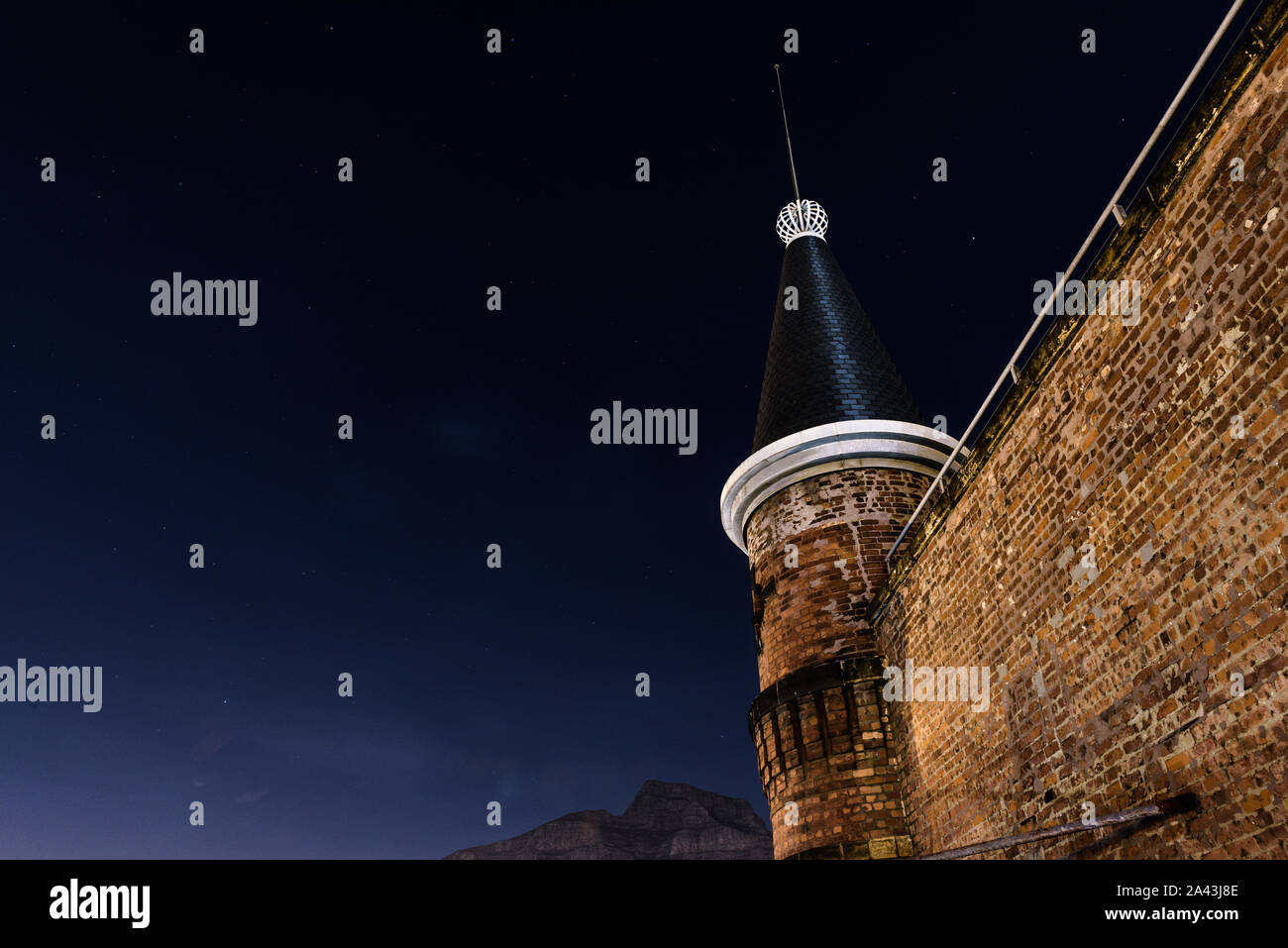 Le clocher de l'ancienne brasserie du château construit en 1901 dans la ...