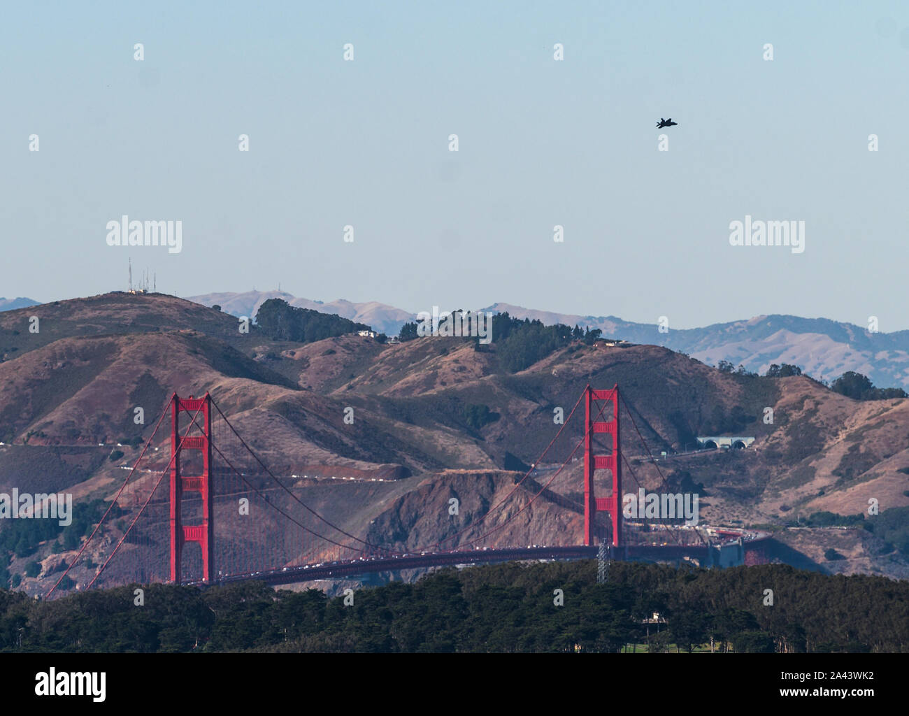 Le capitaine Andrew 'Dojo' Olson, F-35 pilote et commandant de l'équipe ...
