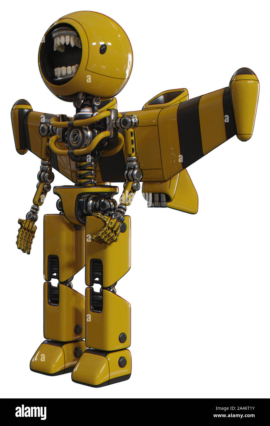 Contenant des éléments du robot : chomper à tête ronde, conception ...