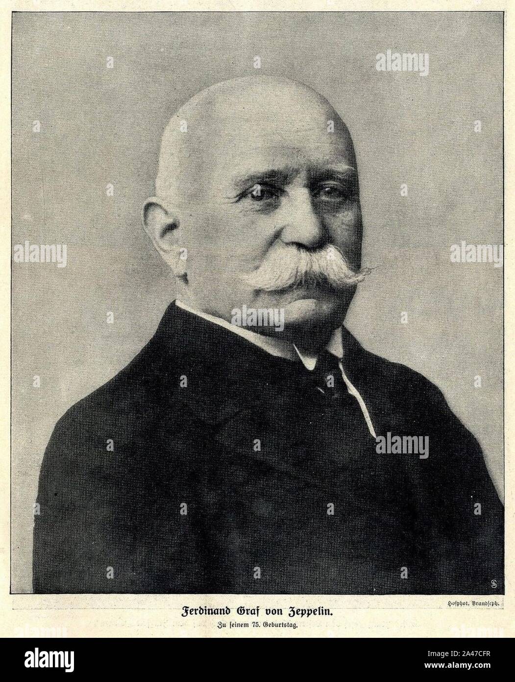 Ferdinand von zeppelin Banque de photographies et d’images à haute ...