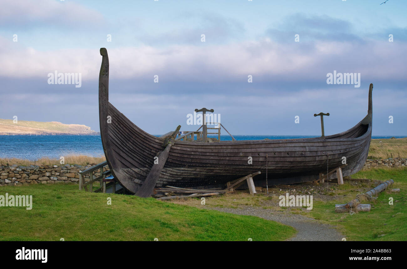 Navire viking historique Banque de photographies et d’images à haute ...