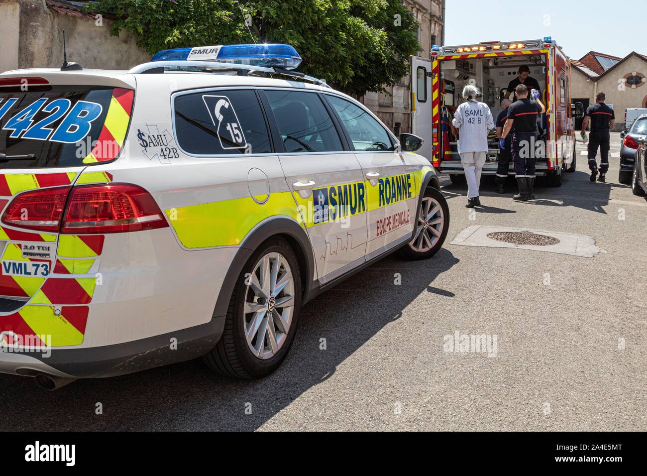 Samu intervention Banque de photographies et d’images à haute ...