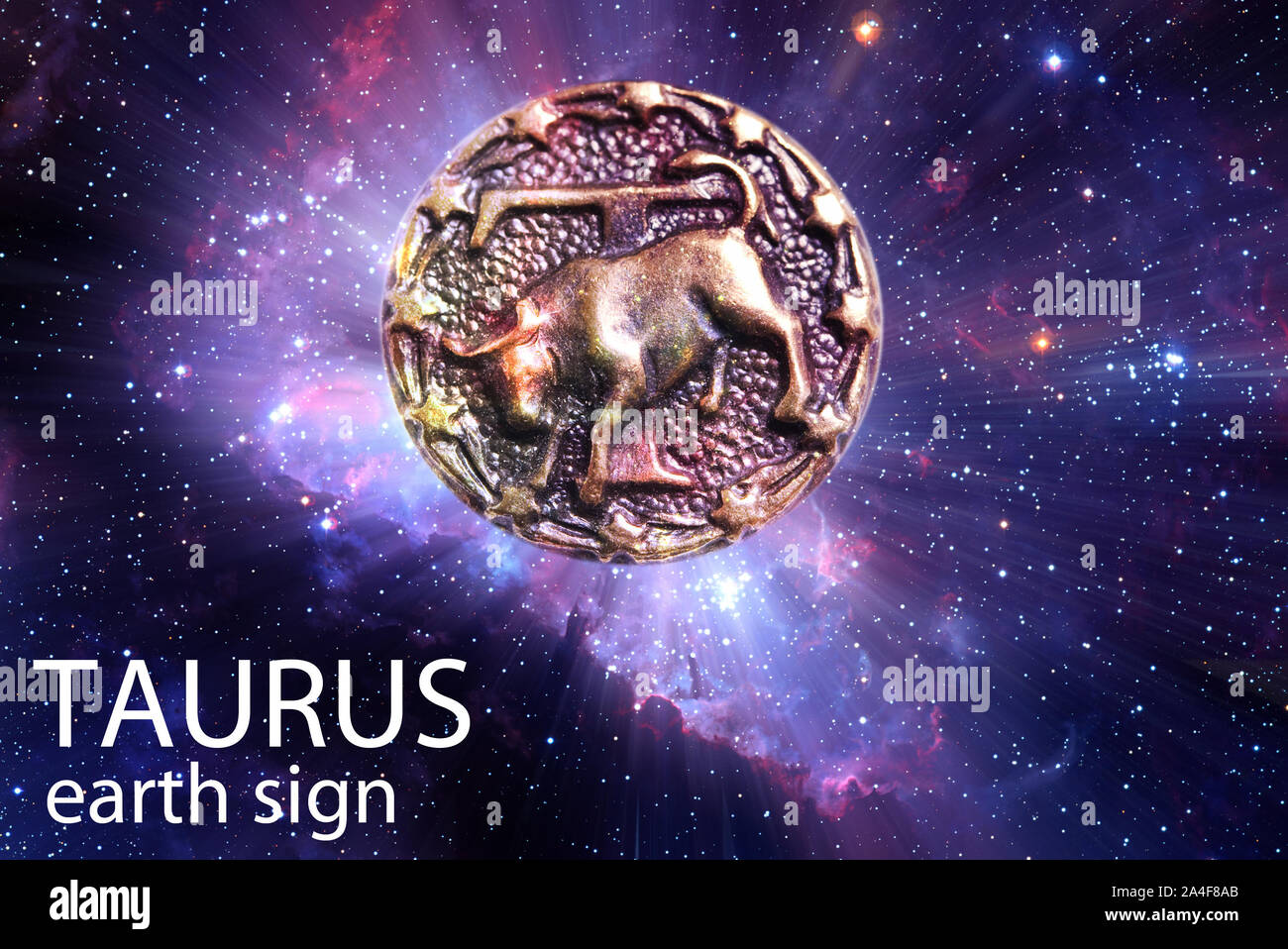 Signe D'astrologie Taureau Banque d'image et photos - Alamy