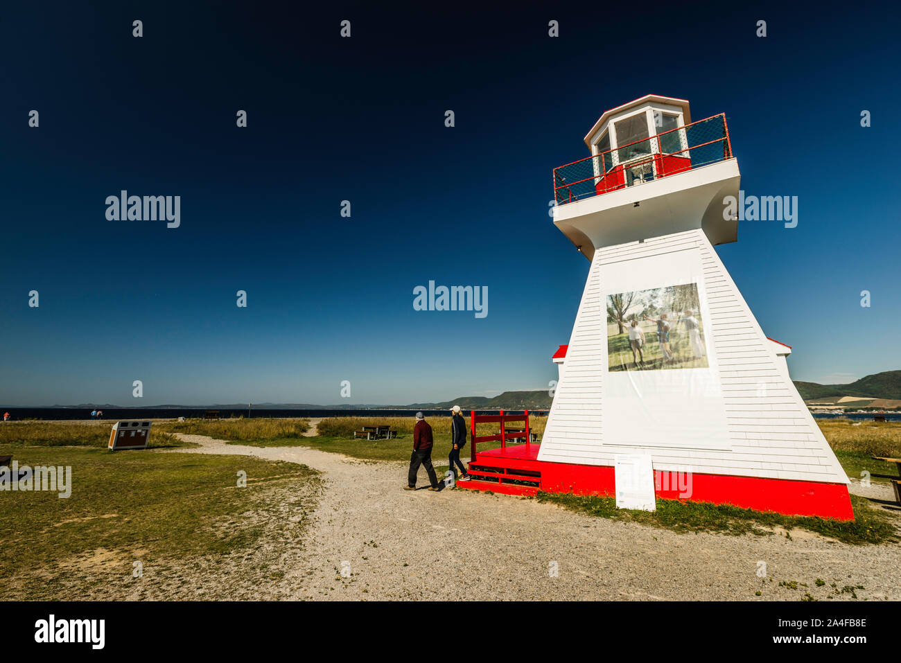 Carleton lighthouse gaspe quebec canada Banque de photographies et d ...