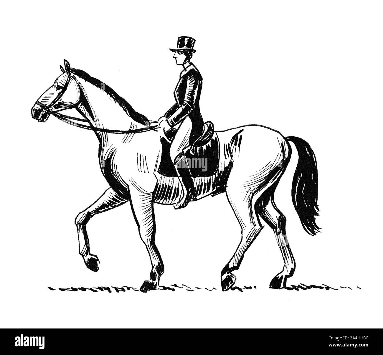 Equitation dessin Banque de photographies et d’images à haute ...