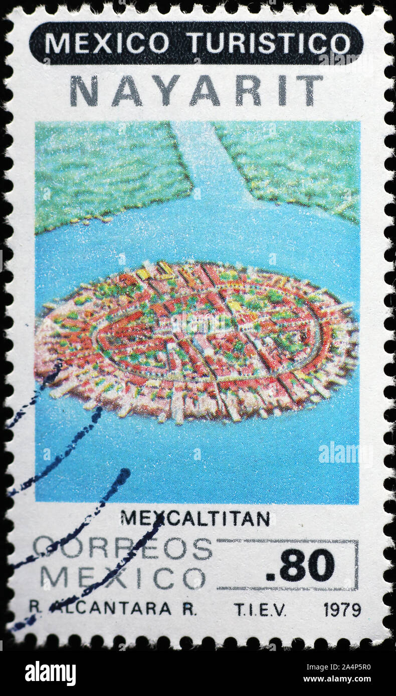 Mexican postage stamp mexico stamp Banque de photographies et d’images ...