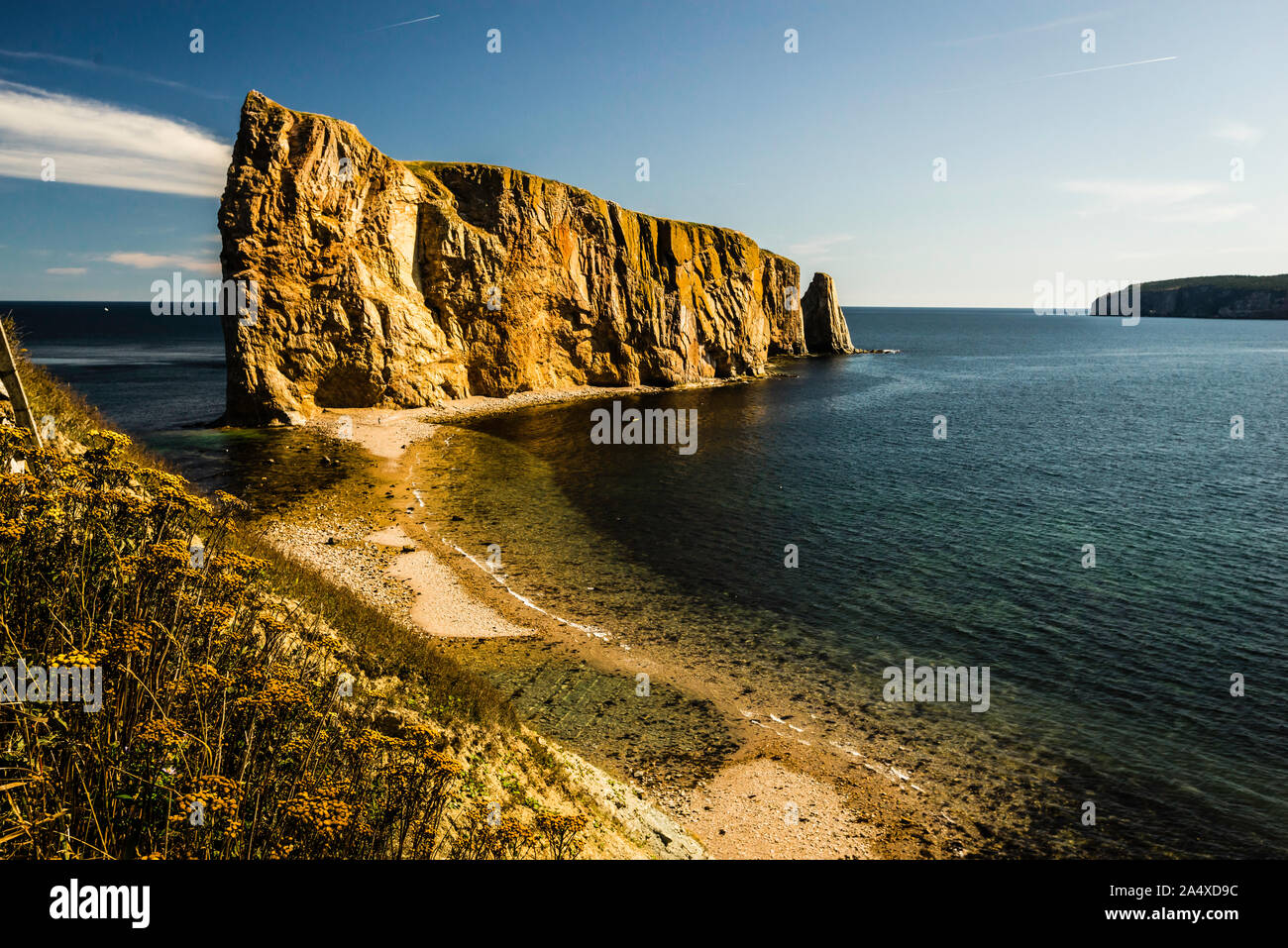 Le rocher Percé Percé, Québec, CA Photo Stock - Alamy