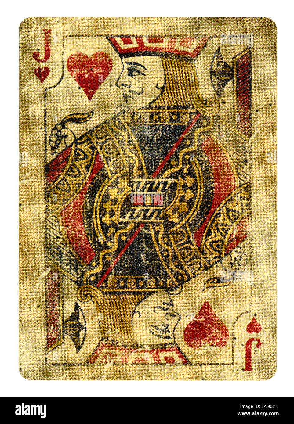 Jeu de carte valet de coeur Banque de photographies et d’images à haute ...