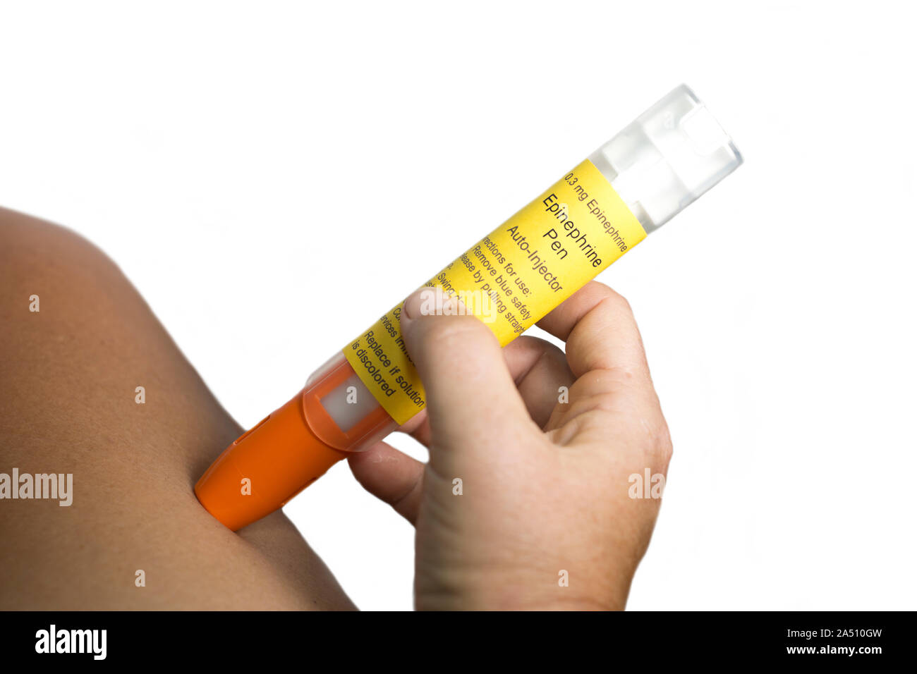 Anaphylactic injection Banque de photographies et d’images à haute ...