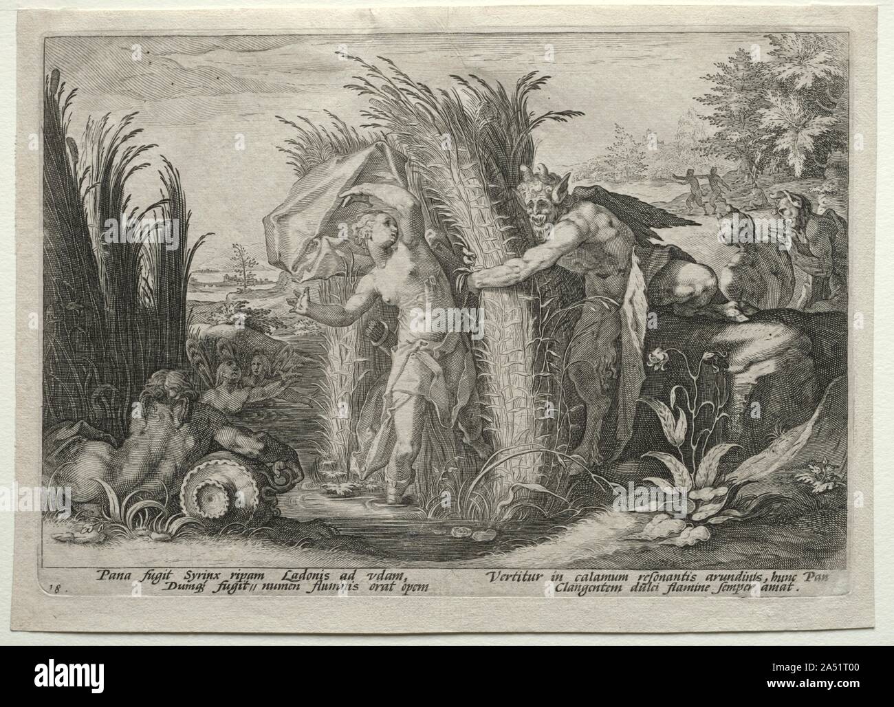 Pan poursuivant syrinx Banque de photographies et d’images à haute ...