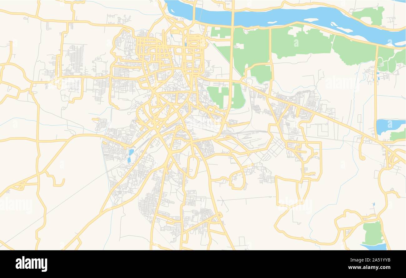 Mysore map Banque d'images vectorielles - Alamy