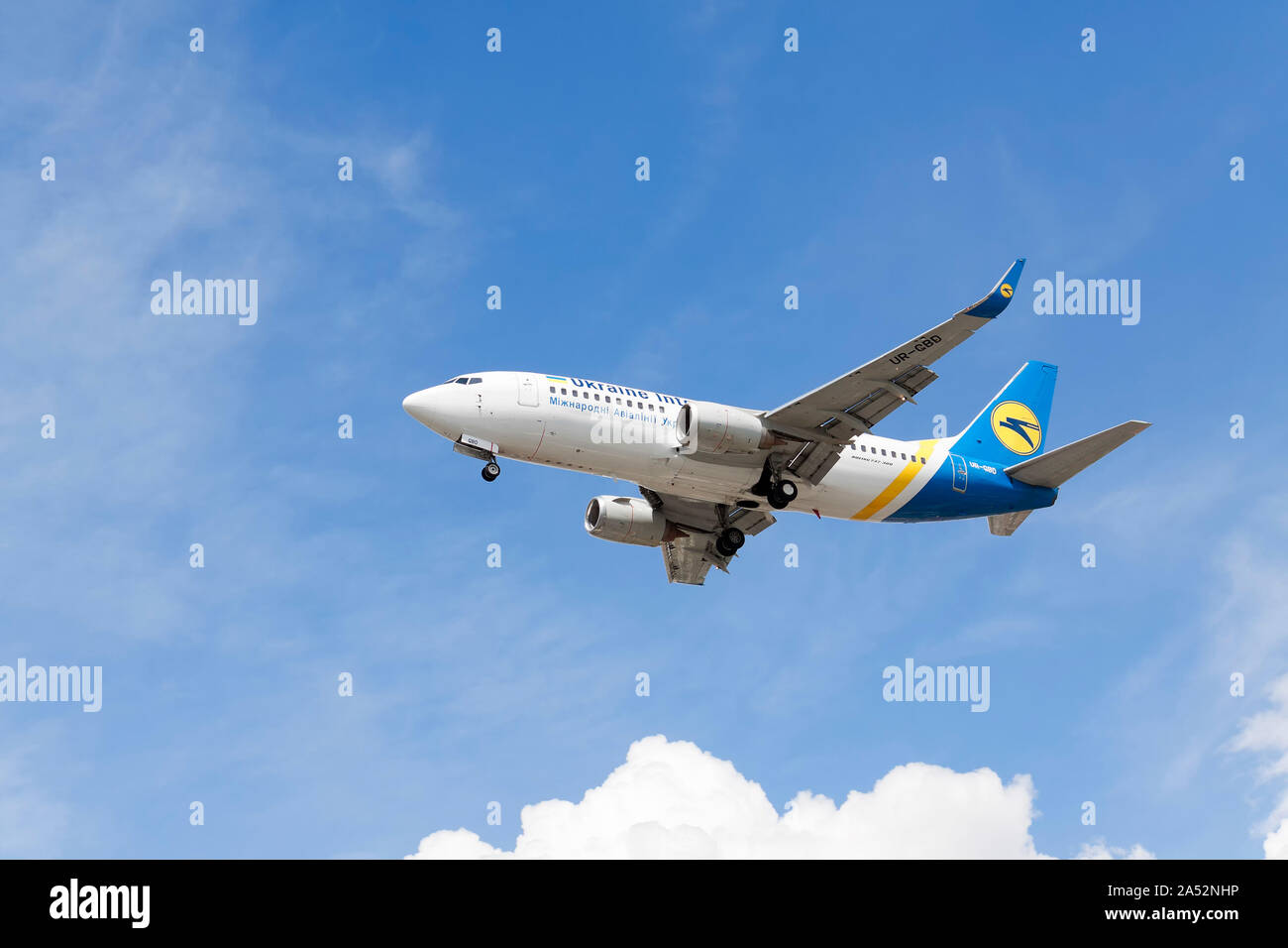 Compagnie aérienne internationale ukraine Banque de photographies et d ...