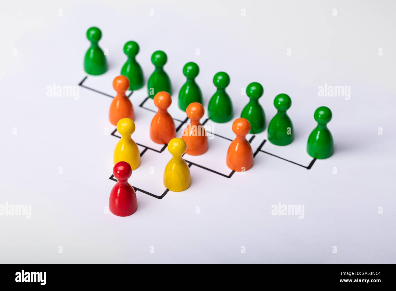 Hierarchical structure Banque de photographies et d’images à haute ...