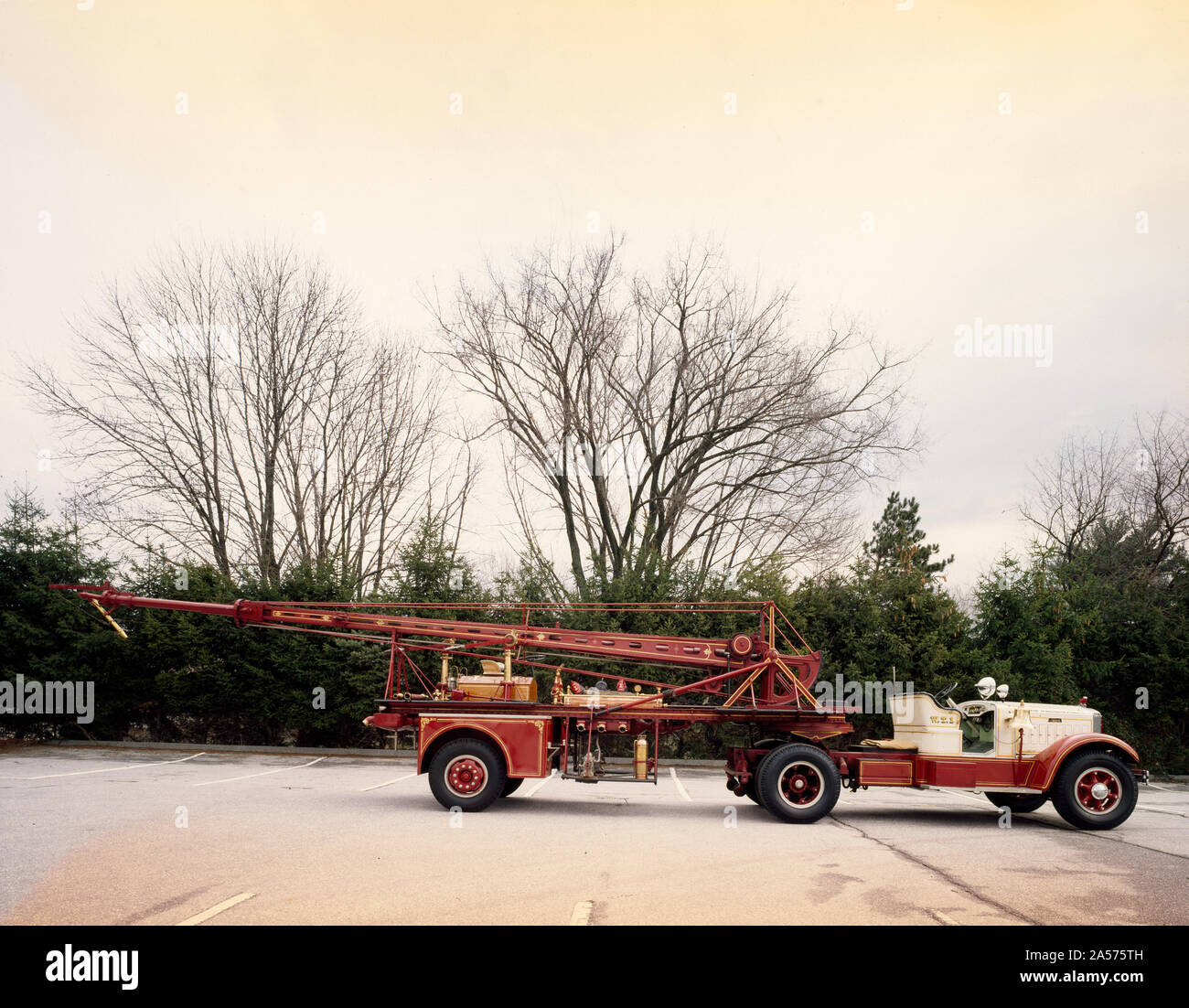 Vintage fire truck Banque de photographies et d’images à haute ...