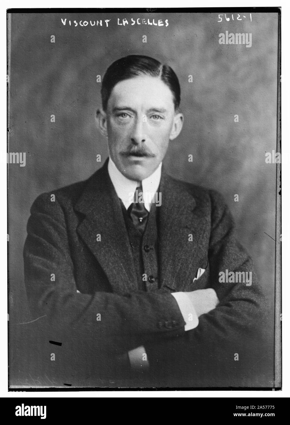 Vicomte de lascelles Banque d'images noir et blanc - Alamy