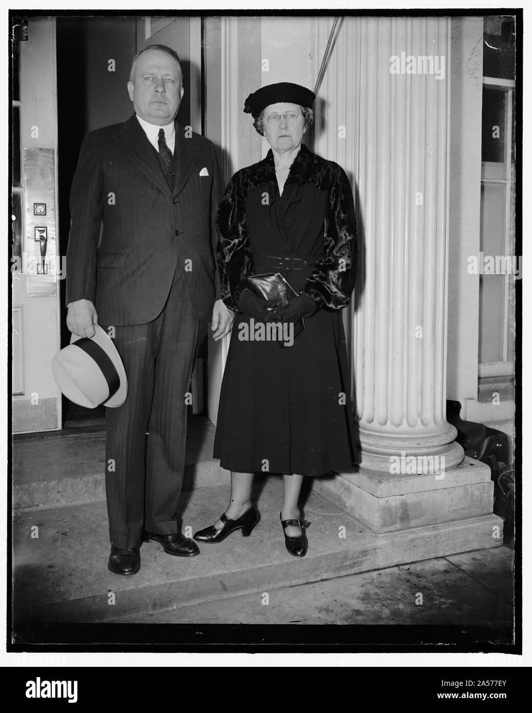 Visite du président Washington, D.C., le 22 avril. Mme Joseph T ...
