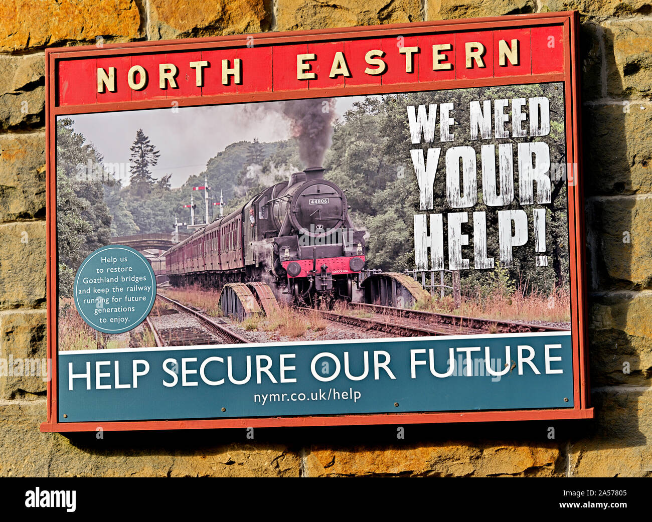 Vintage railway poster Banque de photographies et d’images à haute ...