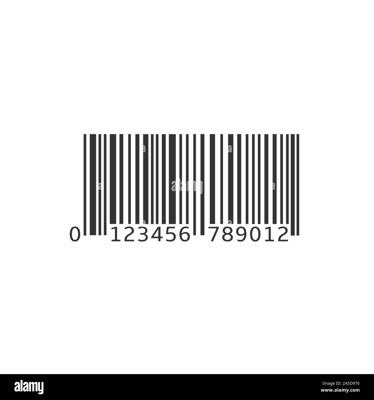 Barcode tag Banque d'images vectorielles - Alamy