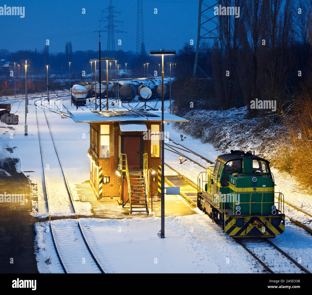 Industrial railroad Banque de photographies et d’images à haute ...