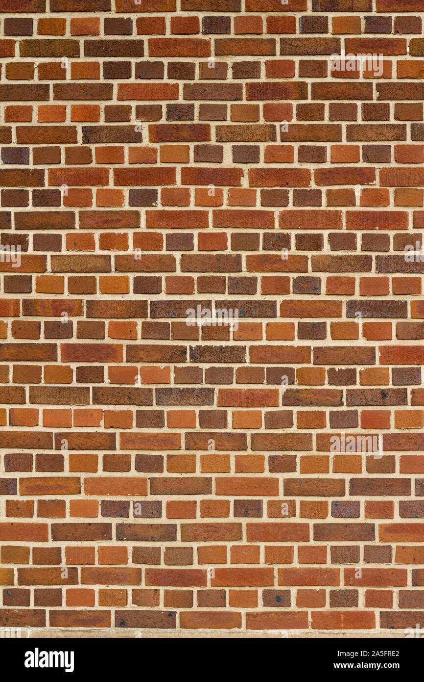 La texture du mur de brique rouge-brun avec motif en briques d'anglais ...