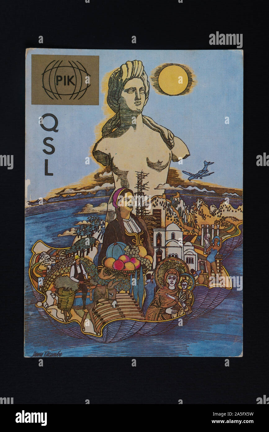 Carte qsl Banque de photographies et d’images à haute résolution - Alamy