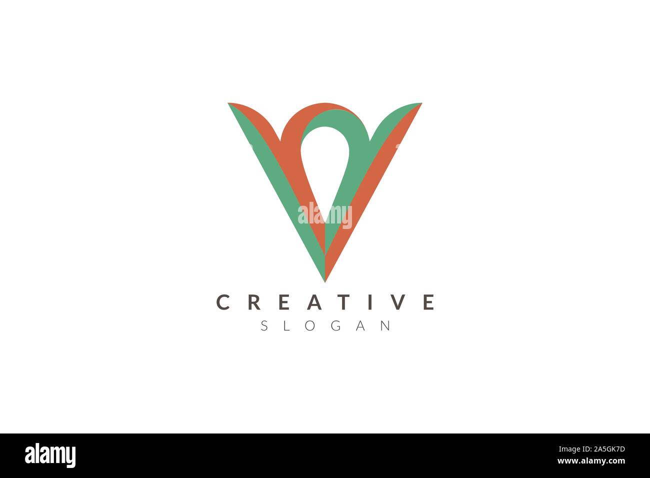 Vector illustration design du symbole position position. Logo simple et ...