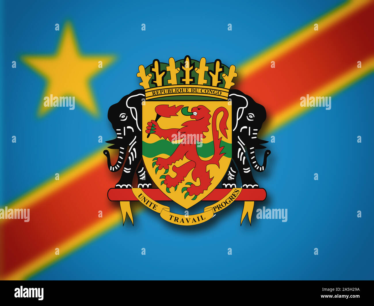 Armoirie centrafrique Banque de photographies et d’images à haute ...